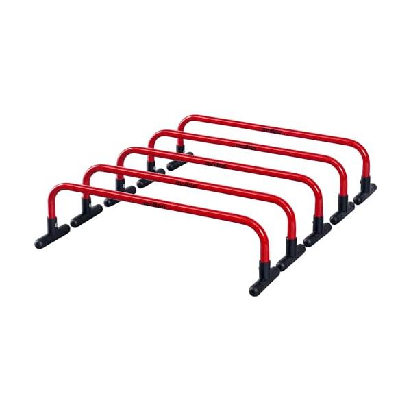 赤/-/MHDL15・パッケージ個数:1・原産国:台湾製・重量:約450g(1台) 高さ:15cm 幅;55cm・赤色・5台入り・スチール+ABS樹脂