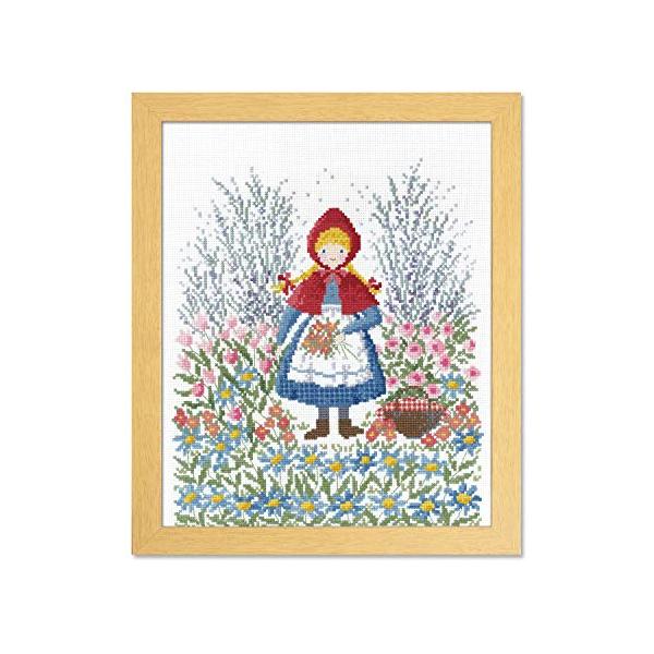 マルチカラー/出来上がりサイズ : 額外径 : 縦41.8×横35.1cm・額内径 : 縦36.4×横29.7cm/OLY-K7520・中~上級者用・セット内容: 25番ししゅう糸、ジャバクロス細目、クロス針、カラー図案付説明書・用意するも...