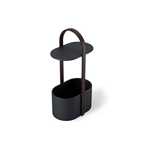 ブラック/W24×D35×H68cm/1013760-048・Color:ブラック・パッケージ個数:1・サイズ: W24×D35×H68cm・素材:スチール・原産国:中国・特徴1:モダンで多機能なストレージテーブル・特徴2:電源ケーブルをス...