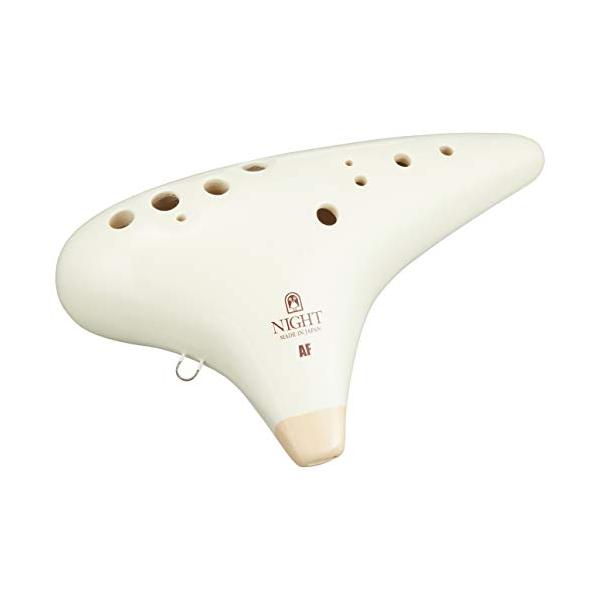 アイボリー/-/Ensemble AFI アイボリー・Color:アイボリー・パッケージ個数:1・オカリナらしい音色を追求した、吹く人に優しい、教室やサークル活動で大変人気のモデルです。・アルトF調 / カラー:アイボリー・サイズ:60×1...