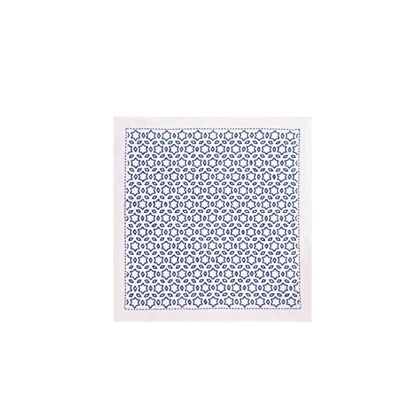 blue/仕上がりサイズ : 縦34×34cm/1012995・パッケージ個数:1・セット内容：刺し子糸、晒木綿、刺し子針、指抜き、説明書・用意するもの：縫い糸、縫い針、ハサミ、アイロン・出来上がりサイズ：約縦34cm×横34ｃｍ・所要時間...