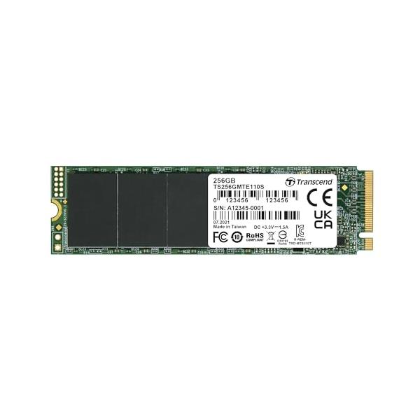1) NVMe エントリーモデル Gen3-/2) 256GB/TS256GMTE110S・Size:2) 256GBStyle:1) NVMe エントリーモデル Gen3・パッケージ個数:1・[容量/インターフェース] : 256GB /...