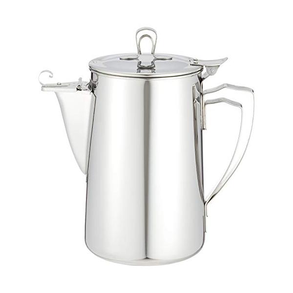 シルバー/-/PUO29012・パッケージ個数:1・外寸 :104×H210mm 底:φ114mm・製品重量:540g・材質:18-8ステンレス・容量:1.2L