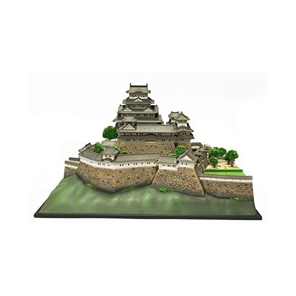 組み立て平成姫路城 (白鷺城)/-/-・組み立て塗装が必要なプラモデル。別途、接着剤や工具、塗料等が必要。・1/500スケール未塗装プラスチック組み立てキット・パーツ数は約130、205mm×155mmのコンパクトなベースにリアルにモデル化...