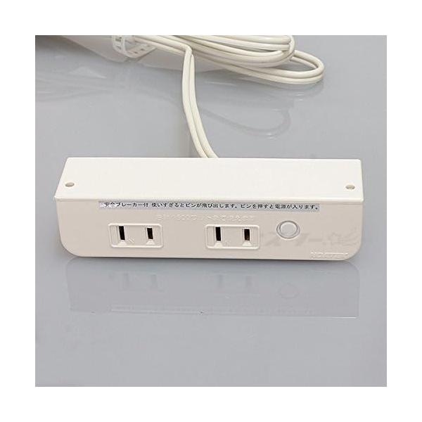 ホワイト/-/-・容量：1500Wまで コード種類：VFFコード1.8m