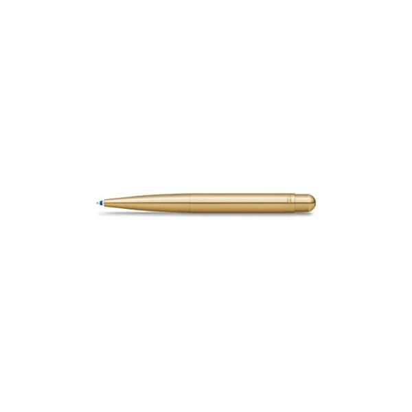 油性ボールペンエコブラス/1.0mm/LIBP-ECOBR・Color:エコブラスSize:1.0mmStyle:油性ボールペン・パッケージ個数:1・Kaweco リリプット ボールペン 油性・品番：LIBP-SV・色：エコブラス・機構：ノ...