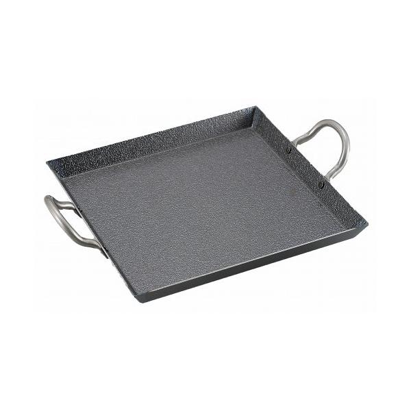 マルチ/縦34.1cmx横24.8cmx厚さ7.7cm/M-6691・パッケージ個数:1・製品サイズ:(約)幅240×奥行240×高さ20mm・製品重量:(約)950・材質:本体/鉄・表面加工:シリコン樹脂塗装・板厚1.6mm