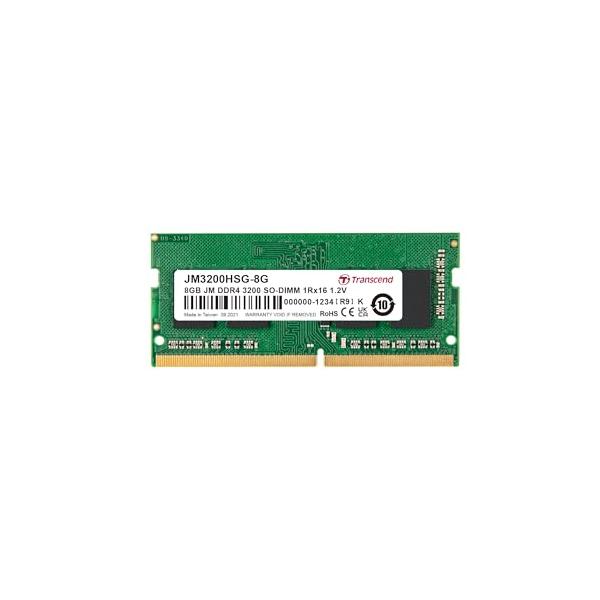 2) DDR4-32002) ノートPC用/2) 8GB x 1枚/JM3200HSG-8G・Size:2) 8GB x 1枚Style:2) DDR4-3200・パッケージ個数:1・【容量】:8GB / 【RAM種類】:DDR4 / 【D...