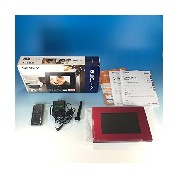 レッド/-/DPF-D720/R・パッケージ個数:1・特徴: 音楽再生機能  動画再生機能  リモコン機能対応
