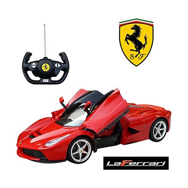 レッド/-/LaFerrari1/14-red・パッケージ個数:1・La Ferrari 1/14 RC　ラ・フェラーリ・カラー：レッド・機能：ヘッドライト　テールランプ点灯　ドア手動開閉・本体電源：単三電池５本（別売） 送信機電源：９Ｖ型...