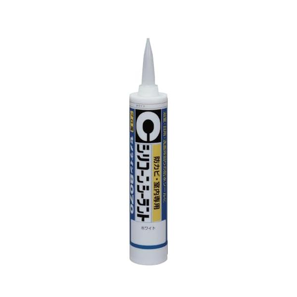 1本ホワイト/-/SR-060・パッケージ個数:1・内容規格:330ml/カートリッジ・カラー:ホワイト・浴室・洗面台・台所回りなどのカビの生えやすい箇所のシールに適している・業務用・硬化後はゴム状弾性体になり、ヒビ割れしない・耐水・耐熱性...