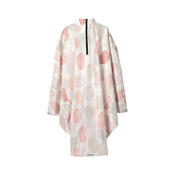 レインコートニュアンスパターンピンク/Free Size/R001-274-201・Color:ニュアンスパターンピンク・パッケージ個数:1・自転車通学や通勤に最適自転車のためにつくられたレインポンチョ。 雨の日も安全に、そして快適に使って...
