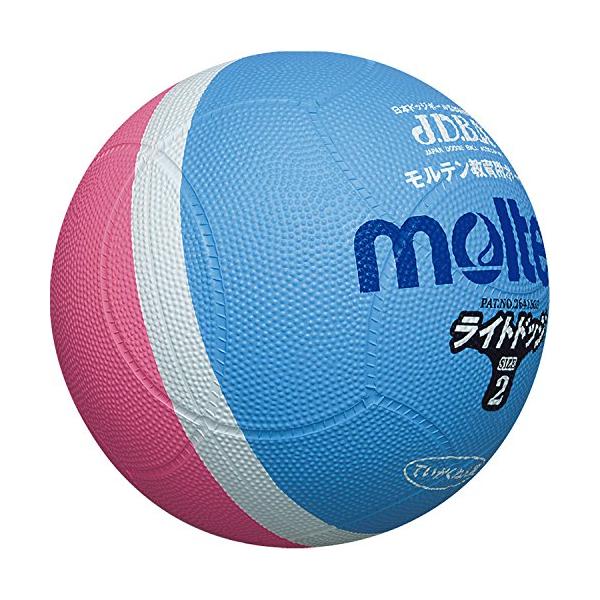 サックス×ピンク(SLD2PSK)/軽量2号/SLD2PSK・Color:サックス×ピンク(SLD2PSK)・パッケージ個数:1・日本ドッジボール協会推薦球(軽くて当たっても衝撃が低いのでボールを怖がらずに楽しめます)・2号球対象: 小学校...