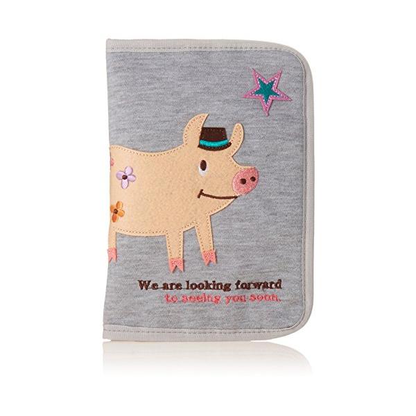 アニマルパブロ(ブタ)/(閉じた状態)W15×H21.5×D1.5cm (開いた状態)W30.8×H20.4×D1.5cm/02610-02・Color:パブロ(ブタ)・パッケージ個数:1・[本体サイズ] (閉じた状態)W15×H21.5×...