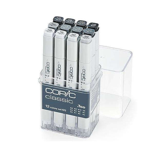 12色セットNG多色/-/12501017・Style:12色セットNG・パッケージ個数:1・【コピックのロングランモデル】主にデザイン、アートのシーンで使用される、コピックで最も長い歴史を持つモデルのイラストマーカー・【セットの特徴】ニュ...