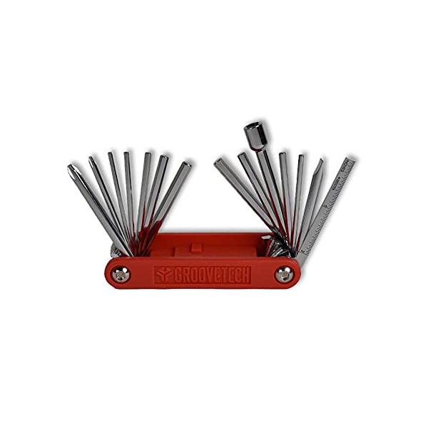 -/-/Drum Multi-Tool・パッケージ個数:1・CruzTOOLS ドラム用 マルチツール メンテナンス工具・ドライバー:1番、2番プラス・ドライバー 5mmマイナス・ドライバー・六角レンチ: 2mm  2.5mm  3mm  ...