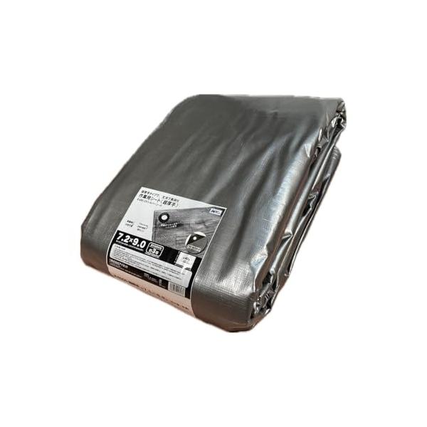 シルバー/7.2m×9.0m/IN8034・パッケージ個数:1・原産国:中国・ポリエチレンのクロス地にUV剤を調合したポリエチレン樹脂でラミネートしているので丈夫で長持ち。土木・建設現場に、間仕切りに、簡易カバーに、農林水産業に、幅広くご使...