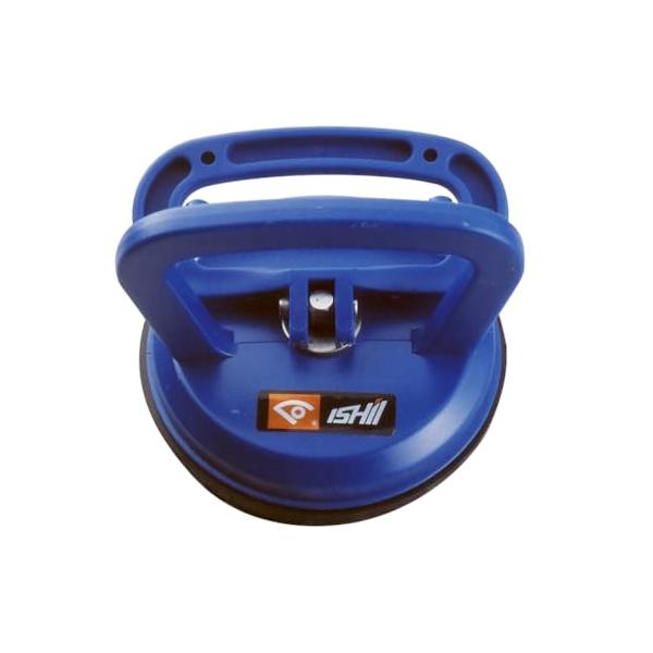 強化プラスチック製ブルー/シングル/IS-10MB・Size:シングルStyle:強化プラスチック製・パッケージ個数:1・凹凸面最大吸着能力:8Kg(平面20Kg)・吸着面サイズ:120Φ