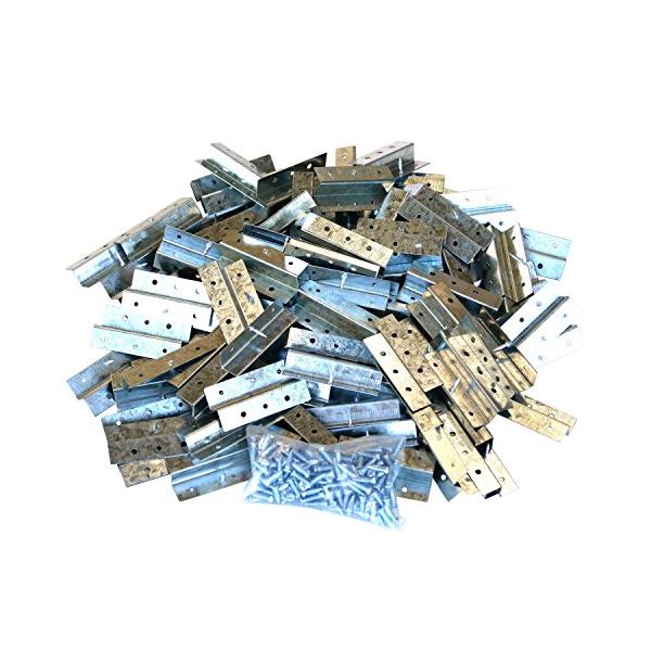 -/100個入/K-STBS12-KX・パッケージ個数:1・板厚:12mm用・入数:100個・用途:木下地・角スタッド兼用・材質:亜鉛鋼板・付属品:取付ビス200本