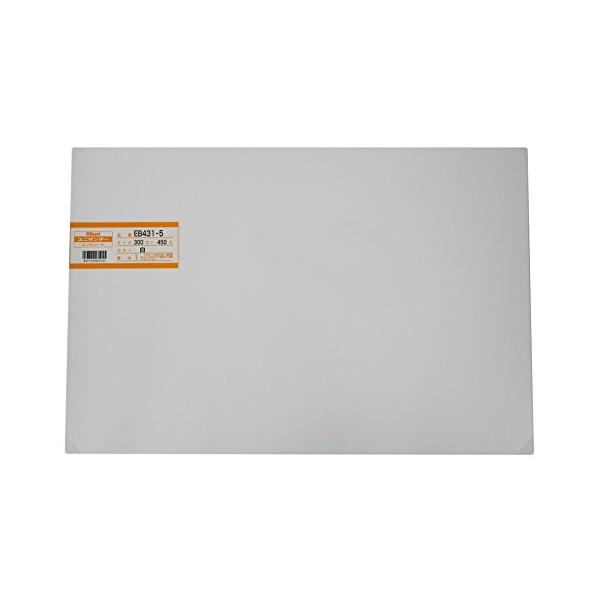 1mm厚白/300X450mm/EB431-5 シロ・Size:300X450mmStyle:1mm厚Color:白・パッケージ個数:1・材質:塩化ビニル樹脂・サイズ:1×300×450mm・熱変形温度:約65~70度・色:白・模型や雑貨の...
