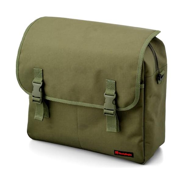 バイク用サイドバッググリーン/15L/99702・Size:15LColor:グリーン・パッケージ個数:1・サイズ :H320×W365×D135mm・最大積載重量:2kg・70年代のデザインと使い勝手を追求・日常のスタイルにマッチしてオシ...