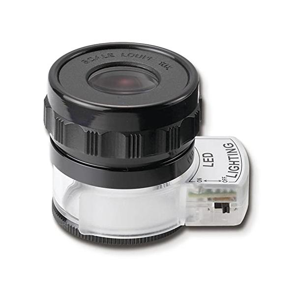 LSL-35 本体ブラック/スケール板径35mm/LSL-35・Style:LSL-35 本体・パッケージ個数:1・原産国:台湾・倍率(倍):10・レンズ可視範囲(mm):20・電源:LR41x3(別売)