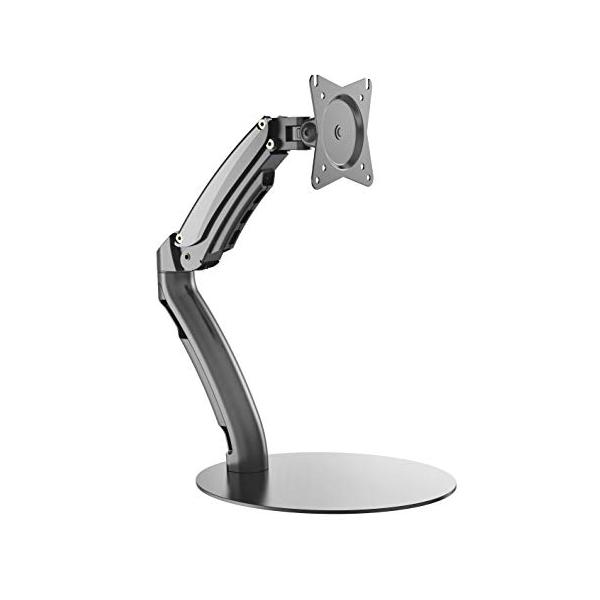 ブラック/ガス式 自立式 3軸 耐荷重6.5Kg JN-GB12SV/JN-GB12SV・Size:ガス式 自立式 3軸 耐荷重6.5Kg JN-GB12SV・パッケージ個数:1・革新的な多軸設計で自由自在に角度調整　回転360° 左右18...