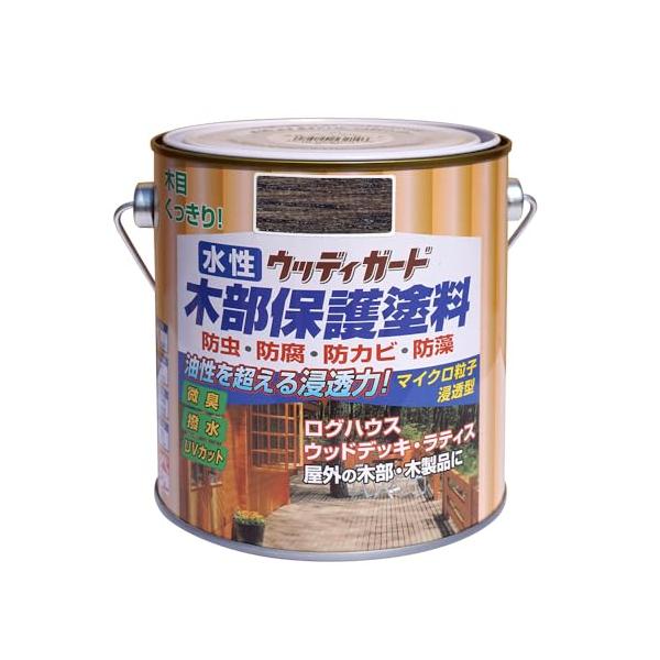チャコールブラック/0.7L/4976124533143・Size:0.7LColor:チャコールブラック・パッケージ個数:1・色:チャコールブラック・容量:0.7L・塗り面積(2回塗り):約5m2(タタミ約3枚分)・乾燥時間:夏約2時間、...