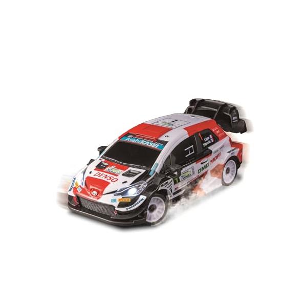 トヨタ Gazzo Racing WRTヤリスラリーレーシングカー-/-/JRVC107-WH・Style:トヨタ Gazzo Racing WRTヤリスラリーレーシングカー・ドリフト用タイヤ付属 4輪駆動で本格ドリフトカーシリーズ 新登場...