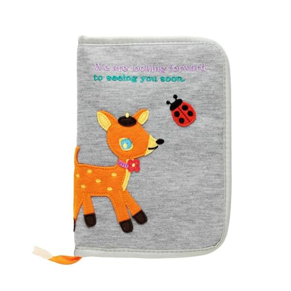 母子手帳ケースピエール(バンビ)/-/02610-04・Color:ピエール(バンビ)・パッケージ個数:1・サイズ:(閉じた状態)W15×H21.5×D1.5cm (開いた状態)W30.8×H20.4×D1.5cm・カラー:ピエール(バンビ...