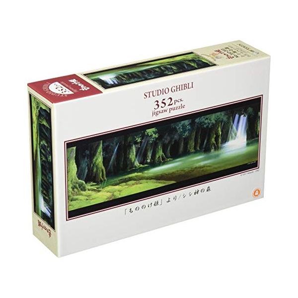 352ピースもののけ姫 シシ神の森/18.2cmx51.5cm/352-203・Color:もののけ姫 シシ神の森・パッケージ個数:1・本体サイズ :18.2cmx51.5cm・(C)1997 Nibariki-GND