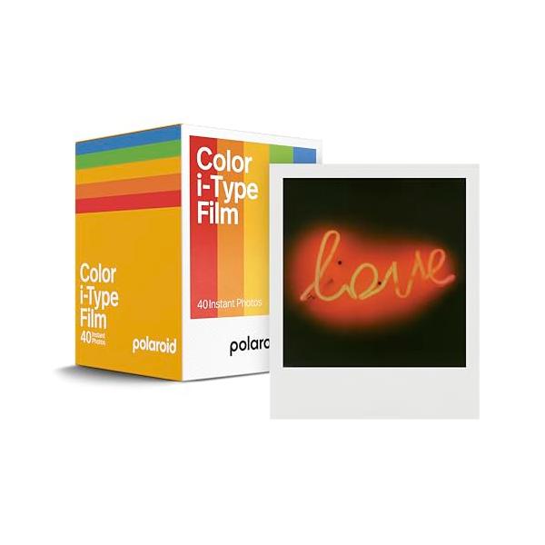 Color White Frameホワイト/40 Photos/6010・Size:40 PhotosStyle:Color White Frame・パッケージ個数:1・Polaroid i-Typeカメラに使用できる専用カラーインスタント...