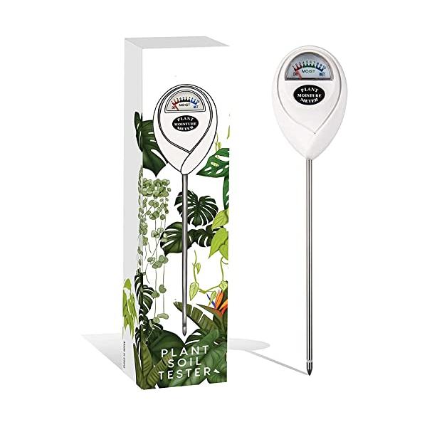 ?【製品紹介】プローブ（探針）を植木鉢や花壇などの土に直接差し込むだけで水分量がわかります。土壌の中の水分量がすぐに分かり、水分の補充などを瞬時に出来ます。植物や花の健康状態を定期的に確認することで、植物たちの健康を維持できます。 ?【特徴...