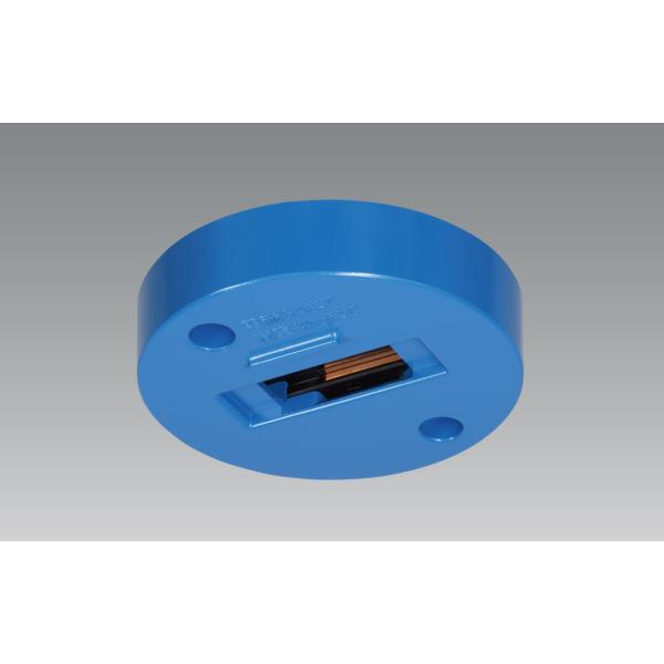 直付スポットベース　BZL-4002BL　LEDカラースポットライト　Bulie D-sense series Spotlight base　ブルー（青色）　本体：ユリア樹脂・塗装仕上げ　適合負荷：6A-125V　耐荷重：3kg　適合電線：...