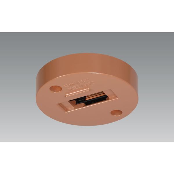 直付スポットベース　BZL-4002BR　LEDカラースポットライト　Bulie D-sense series Spotlight base　ブラウン（茶色）　本体：ユリア樹脂・塗装仕上げ　適合負荷：6A-125V　耐荷重：3kg　適合電線...