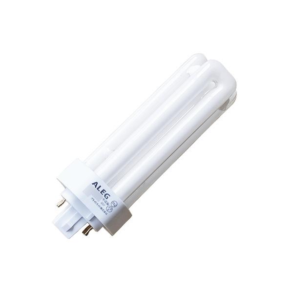 コンパクト形蛍光ランプ　24形 Hf形FHT蛍光灯　口金：GX24q-3　定格ランプ電力：24W　ランプ電流：0.3A　定格寿命：10000時間　色温度：3000K（3波長形電球色）　全光束：1800Lm　平均演色評価指数：Ra80