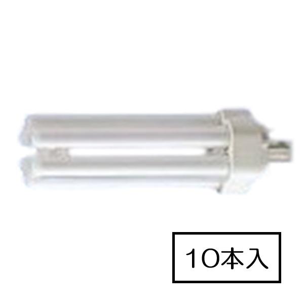 コンパクト形蛍光ランプ　32形 ツイン蛍光灯 ツイン3　口金：GX24q-3　定格ランプ電力：32W　ランプ電流：0.32A　定格寿命：10000時間　色温度：3500K（3波長形温白色）　全光束：2400Lm　1箱（10本入）