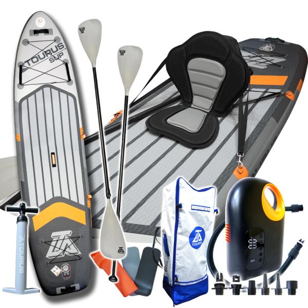 ■SUPボード（カヤックチェアー付き）ボード製品サイズ：全長320×幅81.3×厚さ15cm製品重量：9kgパドル製品サイズ：SUP仕様　170〜210cm　※身長＋15cm推奨：カヤック仕様　205〜225cm　※自由に調節収納バッグサイ...