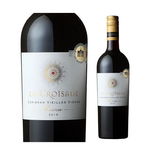ラングドックの伝統品種カリニャンの、樹齢40年以上の古樹の果実のみを 使った余韻の長いすばらしい味わいです。 フレンチオークによるバニラ香がアクセントとなり、より複雑な味わいが楽しめます。商品名:ラ クロワザード レゼルヴ　カリニャン ヴィ...