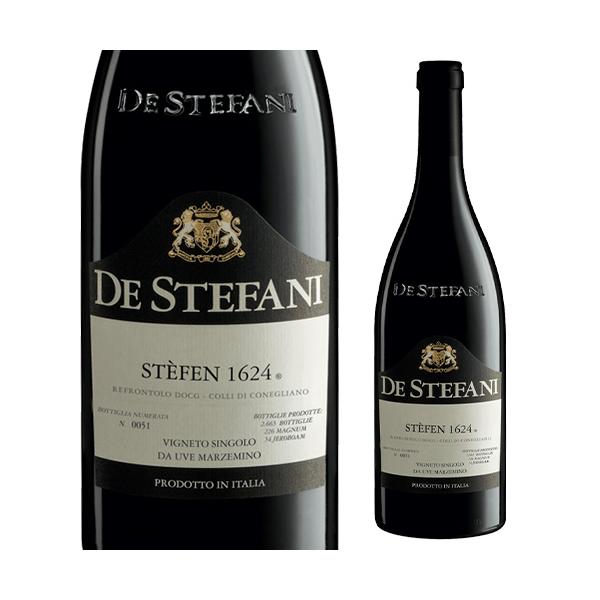 マルツェミーノの最高到達点。ガーネット色を帯びた、とても深いルビーレッド。熟した果実、スミレの香りを強く感じる。熟したチェリーやブラックベリーの綺麗な味わいを持った、長期熟成タイプ。デ ステファニのフラッグシップ。英字表記:De Stefa...