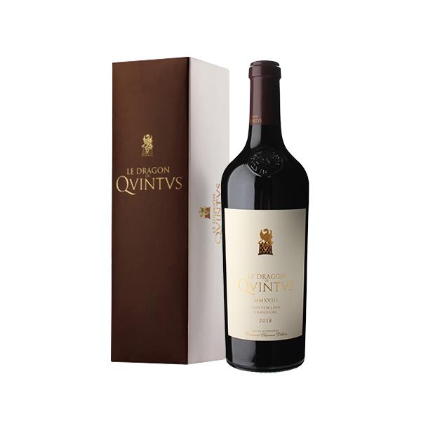 メドック地区格付第1級シャトー「オー ブリオン」を手掛けるクラレンス ディロンが、2011年ヴィンテージからリリースしているシャトークィンタスのセカンドラベル。畑を見守るドラゴンをモチーフにしており、2018年ヴィンテージはパーカーポイント...