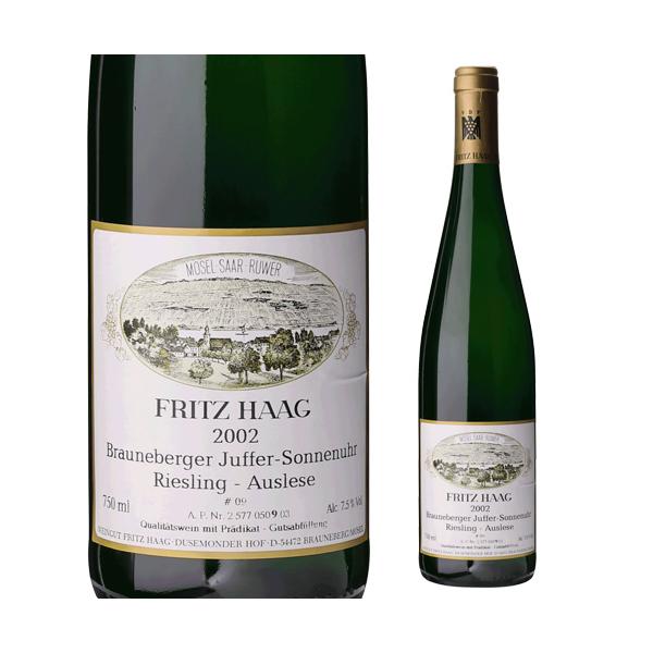 熟したアプリコットと蜂蜜のブーケが優雅に広がり、鮮やかな柑橘系の香りが強調され、絶妙にバランスのとれたミネラルの余韻で終わります。英字表記:Fritz Haag Brauneberger Juffer Sonnenuhr Riesling ...