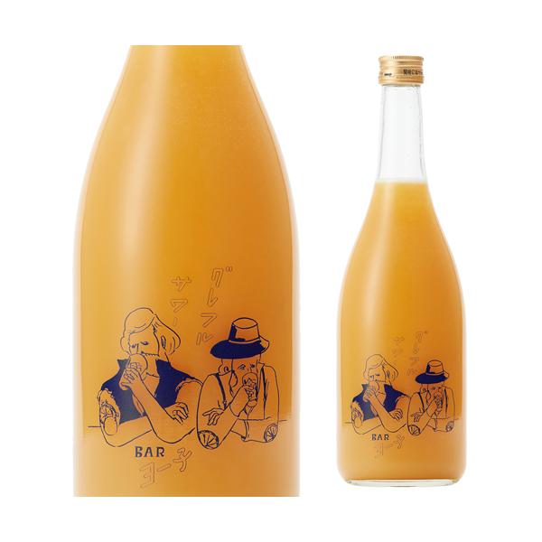 グレープフルーツの皮ごと果汁にしたコミュニテッド果汁の苦みが味に深みを与え、まさに大人の舌を満足させるサワーです。容量：720ml県名：山形県蔵元名：楯の川酒造原材料：グレープフルーツ果汁47%、醸造アルコール、日本酒（純米大吟醸）、果糖、...