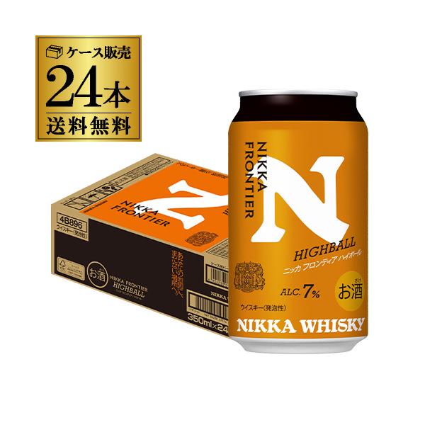 瓶のニッカ　フロンティアの原酒をベースにし、ニッカ　フロンティアの特徴である薫り高くスモーキーな味わいが感じられながらも、ハイボールとしての飲み心地を追求したブレンドにしています。※当商品には、厳選した輸入原酒を一部使用しています。シリーズ...