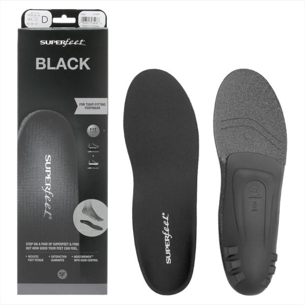 ブランド Superfeet色 BLACK商品特長 足の痛み足骨格矯正と中敷きでサイズに合わせたフィットとサポート用途 かかと, 足材質 ポリエステル商品の推奨用途 スニーカー, ブーツ, 靴商品の形状 ヒールカップ特徴 クッション, 痛み...