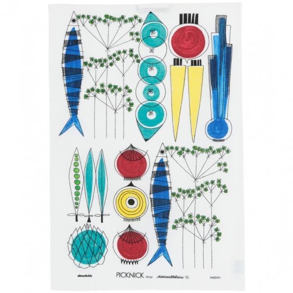 コットンとリネンのさわやかな肌触りのキッチンタオル。乾燥性の高いリネンは、湿気の多いキッチンで大変衛生的に使えます。日本で使われる通常のキッチンタオルより大判なサイズですが、皿を拭いたり、前掛けとして使うだけでなく、小さなカーテンとしてイラ...