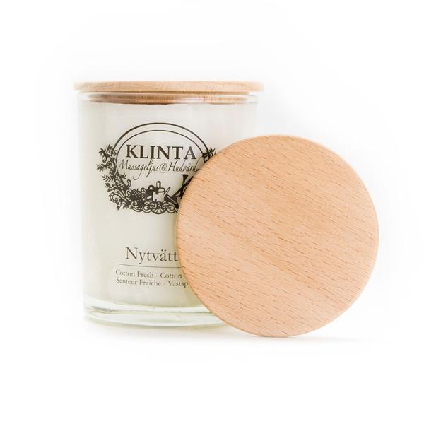 マッサージキャンドルを新鮮、清潔に保つための木製の蓋です。キャンドルを点灯する際はキャンドルコースターとしてお使いください。【KLINTA クリンタ社について】KLINTAとは、スウェーデン南部の自然豊かな地方都市の名前です。KLINTA社...