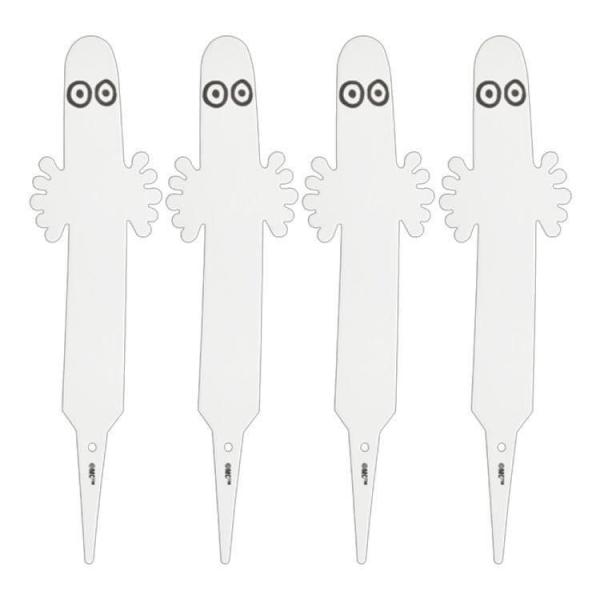 ムーミン谷でおなじみのニョロニョロが、ガーデニングに役立つプラントマーカーになりました。植物の名前を書き込んで土に差しておけば、どの鉢に何を植えたかがひと目でわかり、管理がぐんとラクに。ユニークなデザインは、庭やベランダにちょっとしたユーモ...