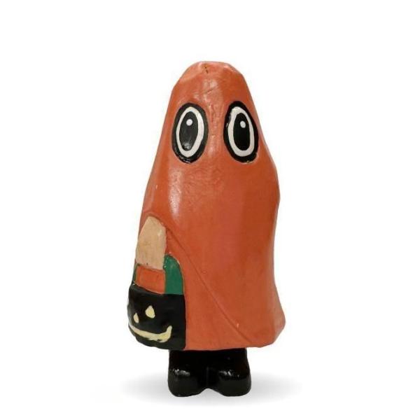 バリの職人が1点づつ手作りしているので、顔も表情もどことなく違う、それがコピパナスの魅力。素朴で個性的でとびきりキュートなキャラクターが揃ったハロウィンシリーズ！！揃えて飾ると最高にカワイイです。KOPI PANAS(コピパナス)は、インド...