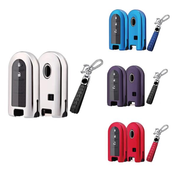 【注意事項】キーホルダーはオプションとなります。キーホルダーも必要なお客様はキーホルダーオプションを忘れずにご選択くださいませ。【特徴】スマートキー専用設計でぴったり！簡易防水仕様で安心安全！軽量・丈夫の弾力がある高品質TPU素材！【適合車...